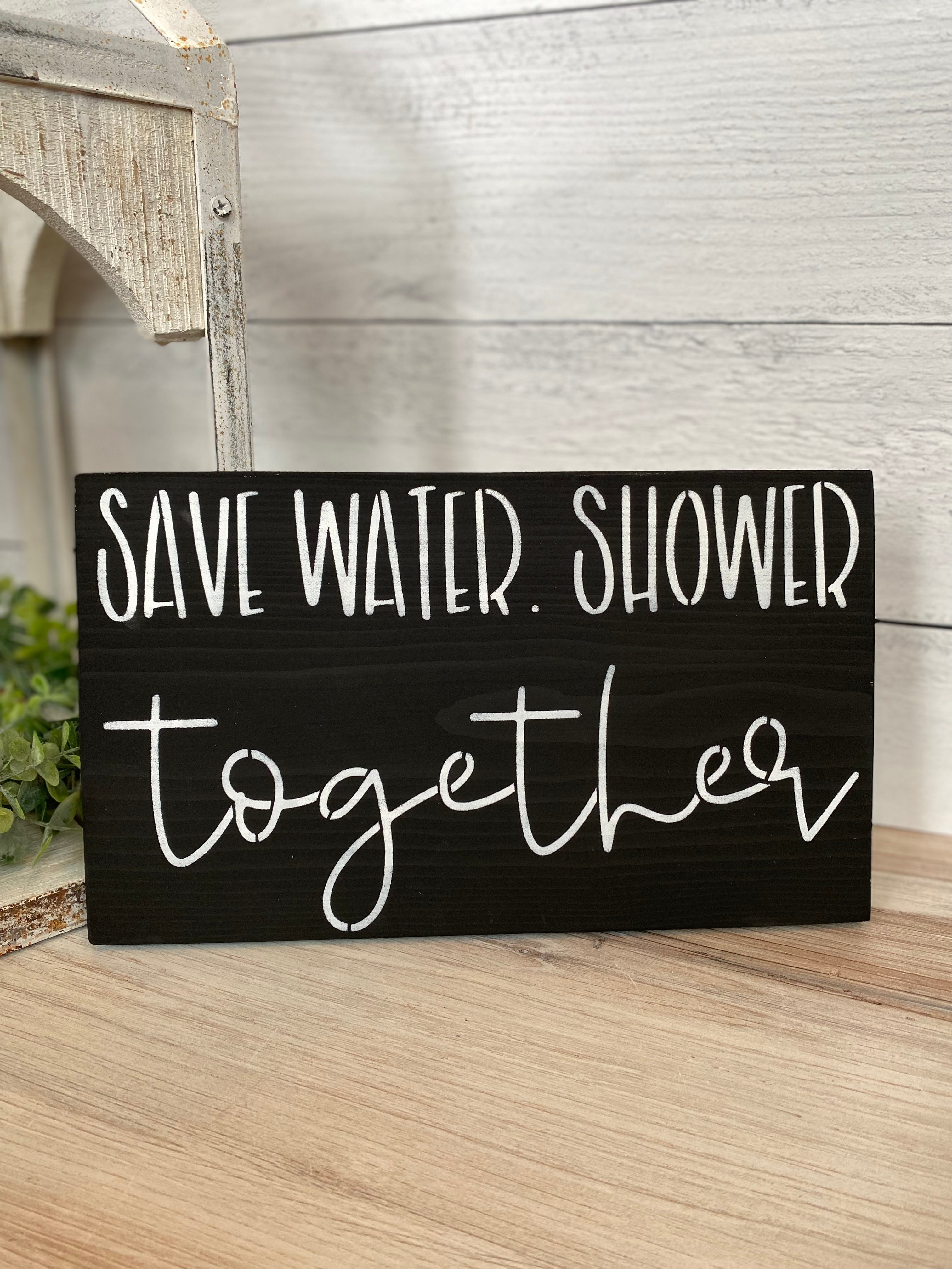 Save Water Wood Sign – rioakdesign